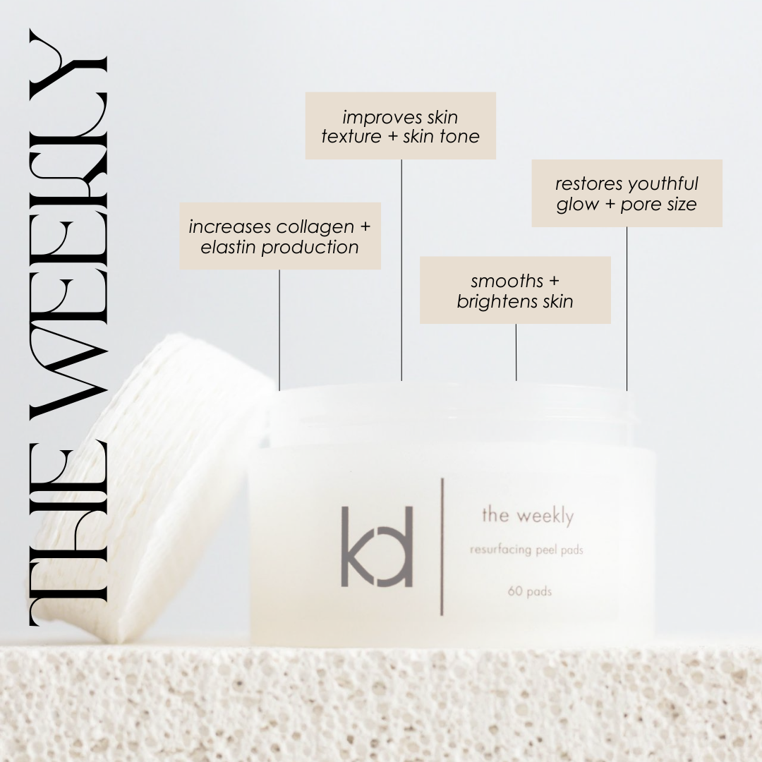 the weekly: how one product once a week can transform your skin | kd ...